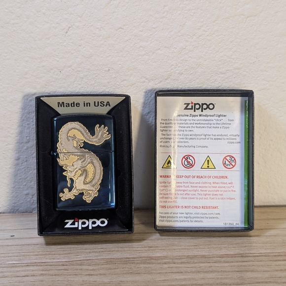 Zippo | Accessories | Custom Laserengraved Dragon Zippo Lighter | Poshmark